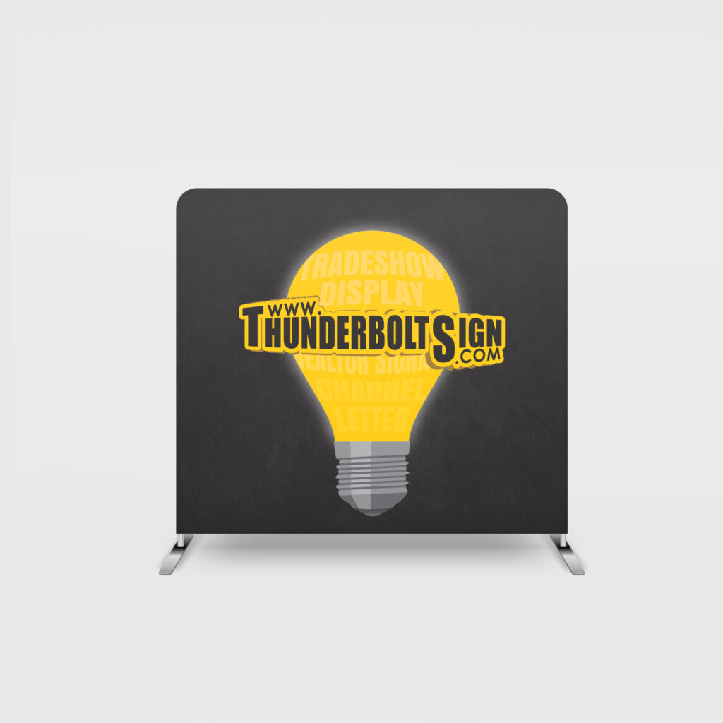 Trade Show Display – Thunderbolt Sign