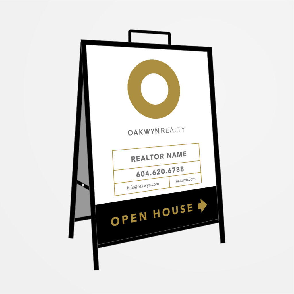 Metal A Frame – Thunderbolt Sign