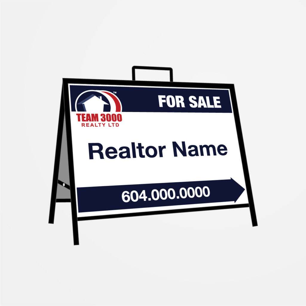 Metal A Frame – Thunderbolt Sign