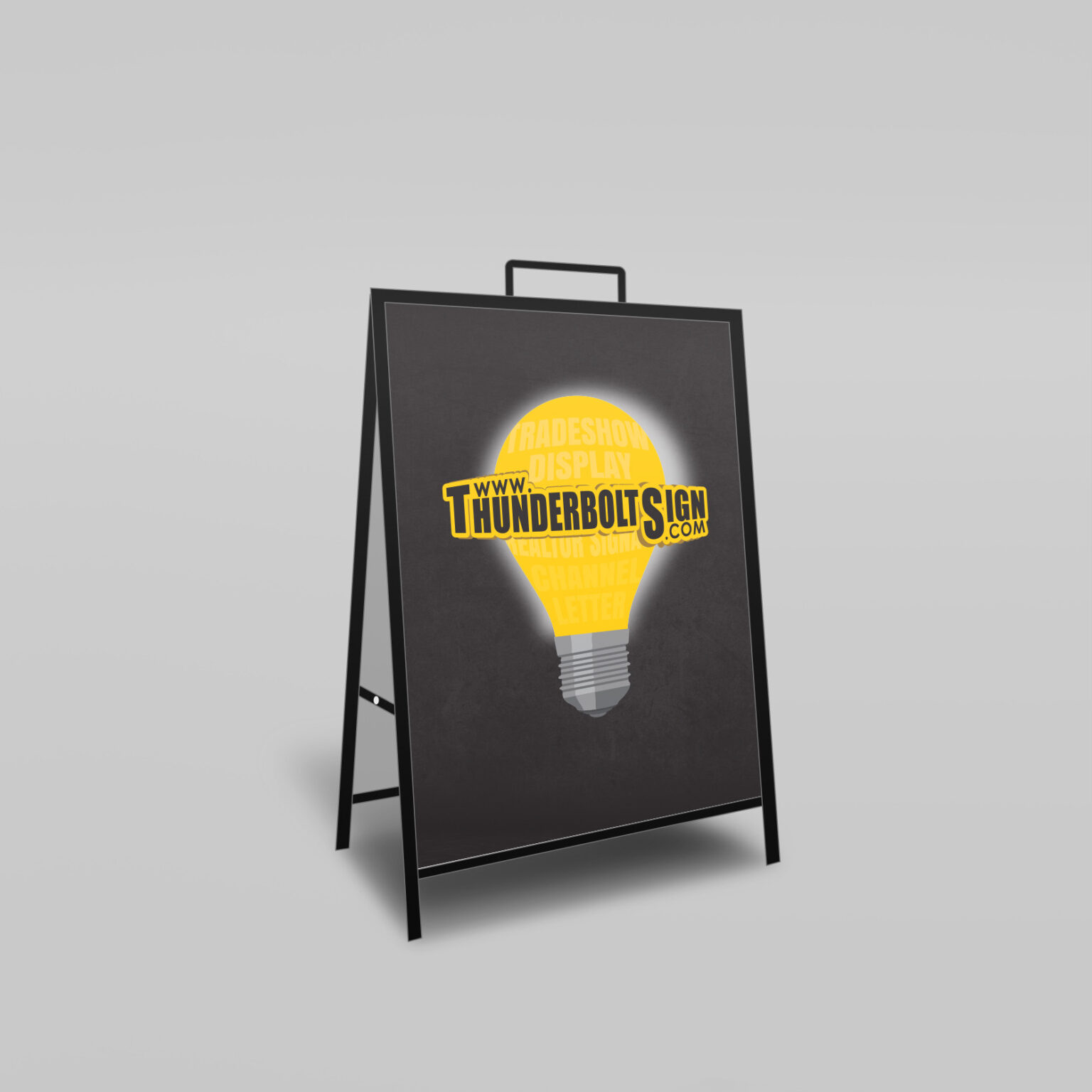 Indoor Sign – Thunderbolt Sign